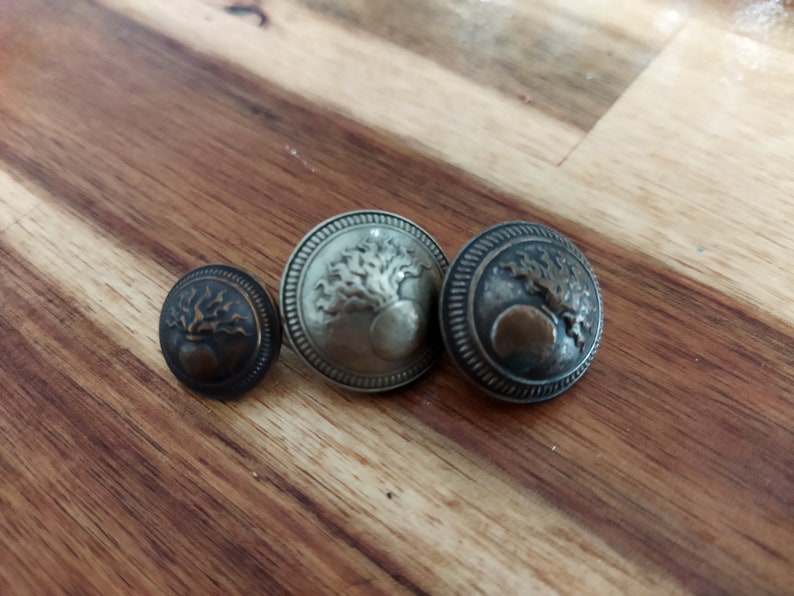 Vintage Military and Hunting Buttons - Etsy