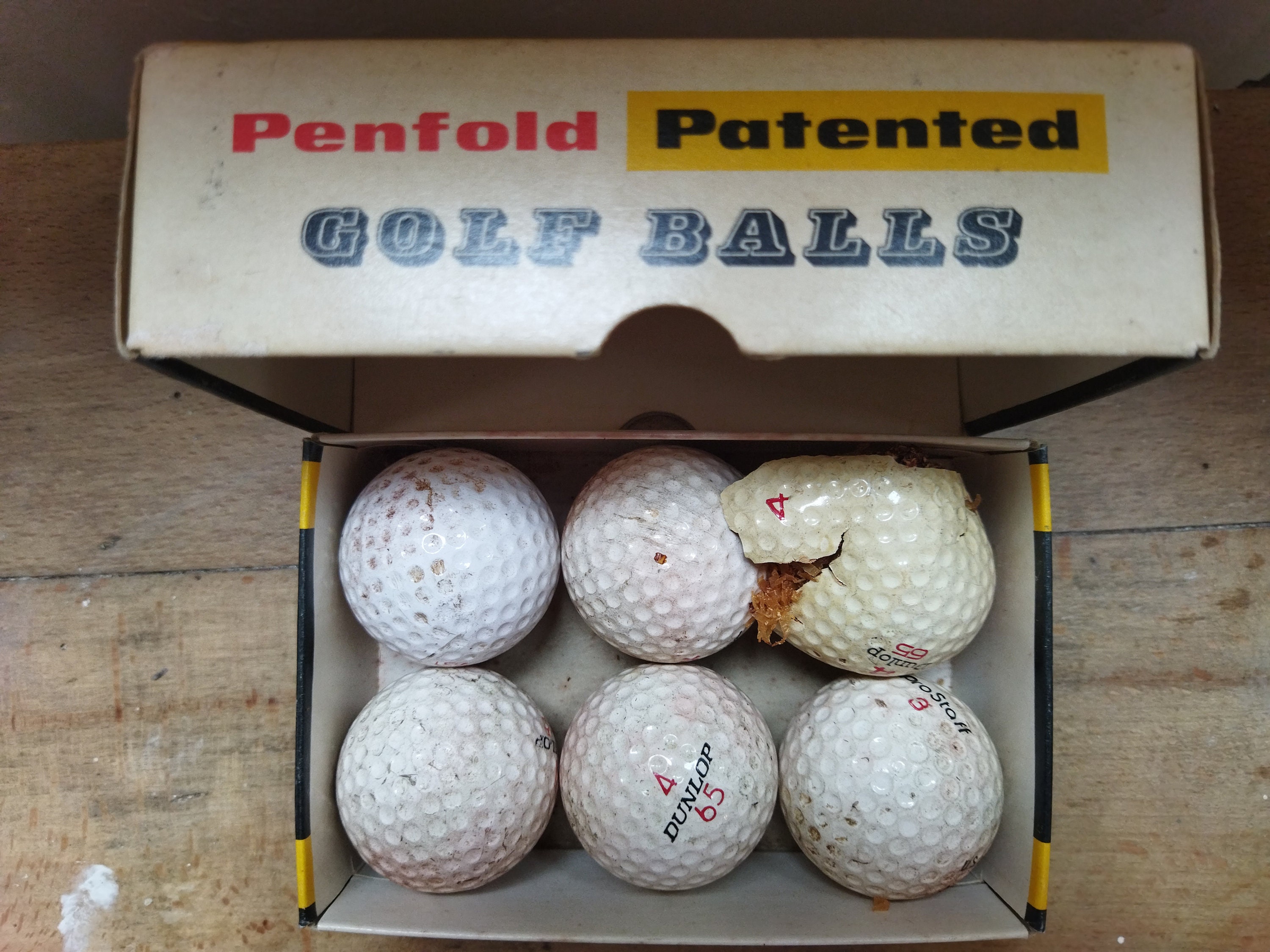Original Penfold Patented Box for 6 Balls - Etsy