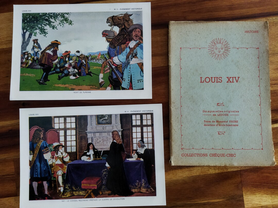 Collections Cheque-chic Ten Pictures of Original Water Colors by Ledoux ...