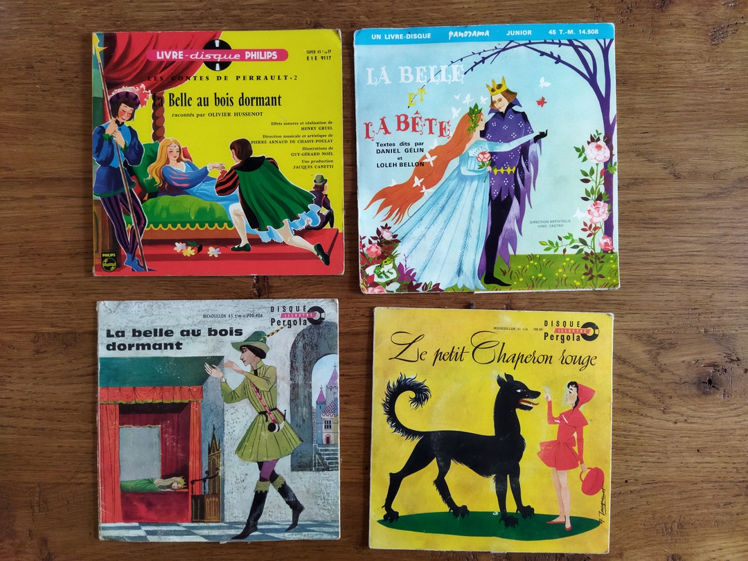 Vintage Records Rare Children's Story 45's - Etsy