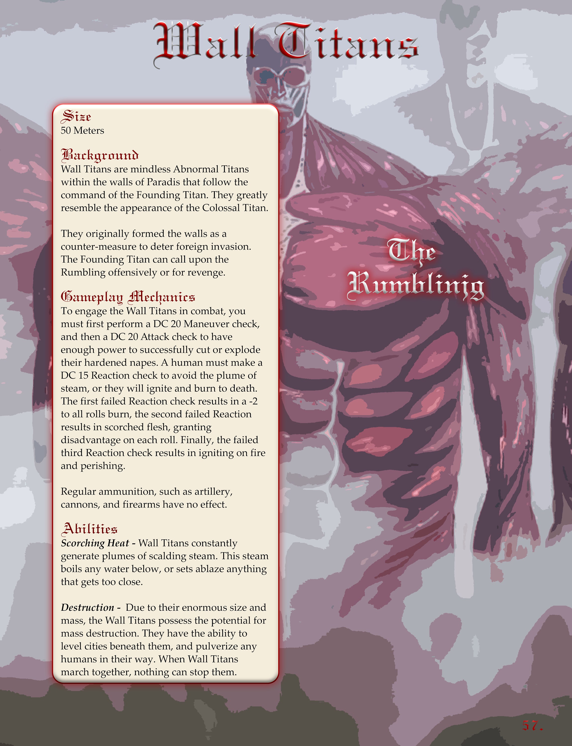 Founding Titan TTRPG Digital PDF Player's Handbook - Etsy