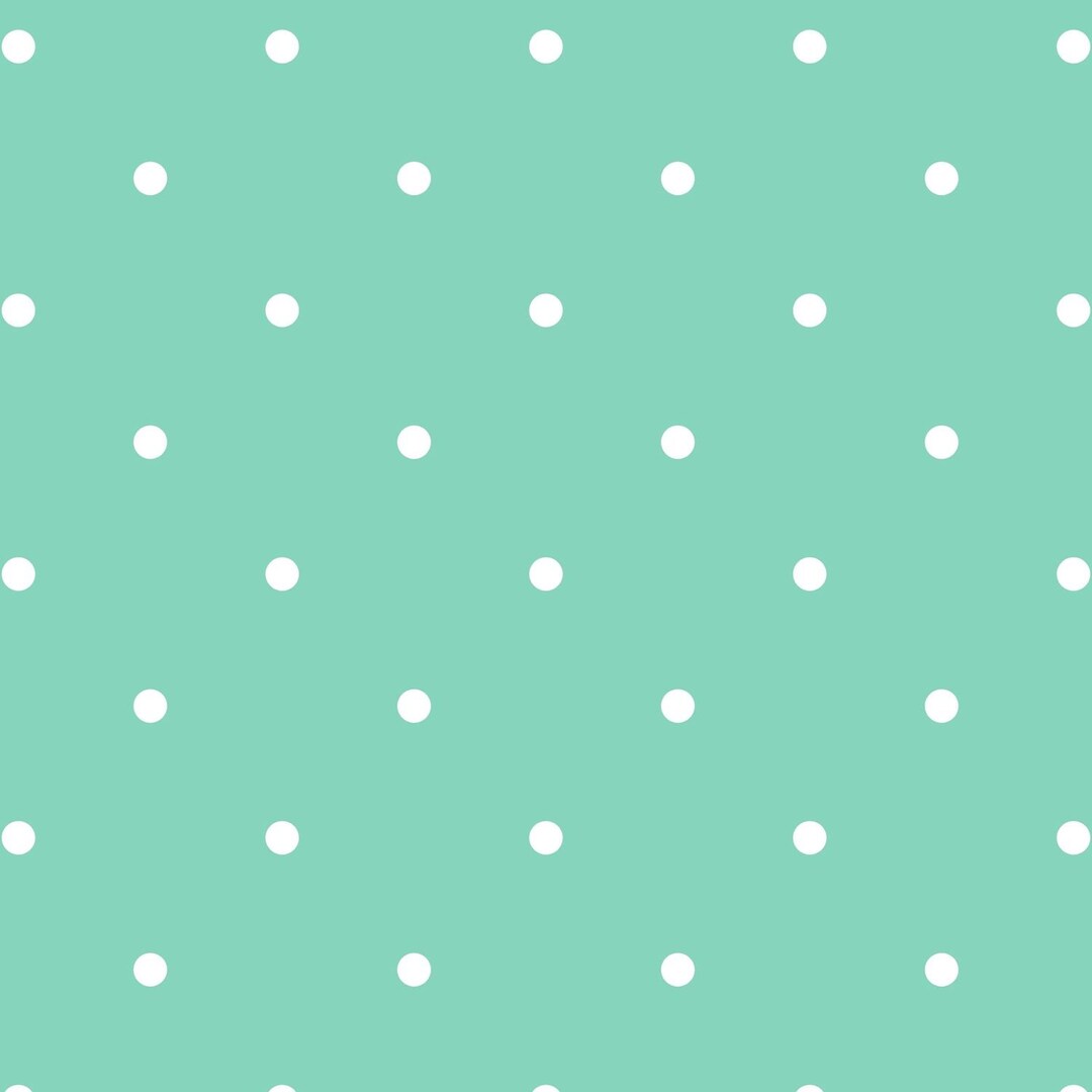 Aqua Polka Dots Digital Paper - Etsy
