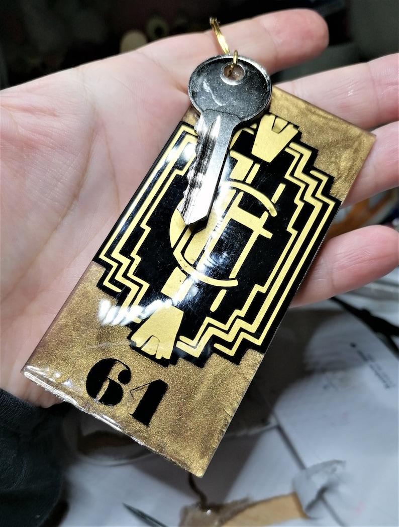 Room 64 Hotel Cortez Badge Keychain. American Horror Story - Etsy