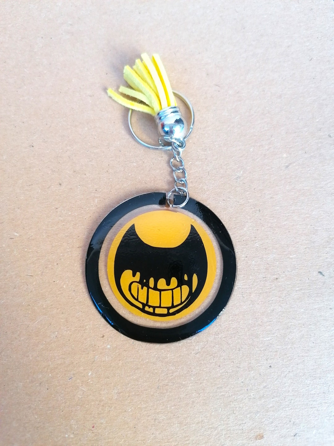 Ink Demon Keychain // Ink Demon // Bendy and the Ink Machine - Etsy
