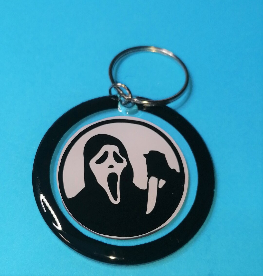 Scream Keychain: Customizable Ghostface. - Etsy
