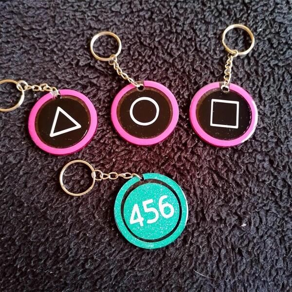 Squid.game Keychain - Etsy
