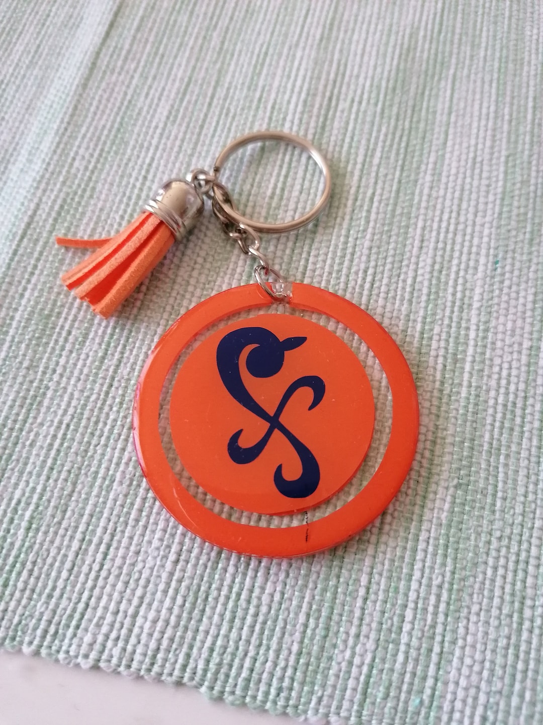 One Piece Nami Keychain With UV Resin Finish - Etsy