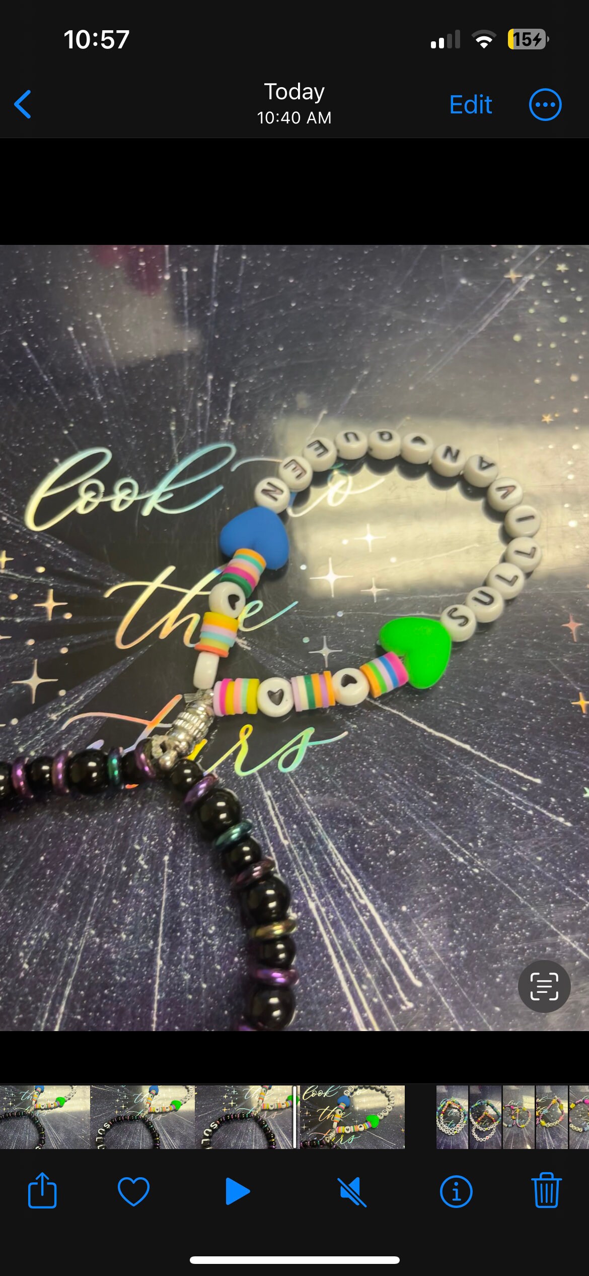 King and Queen Rave BAE Festie Bestie Magnetic Kandi Bracelet Pair ...