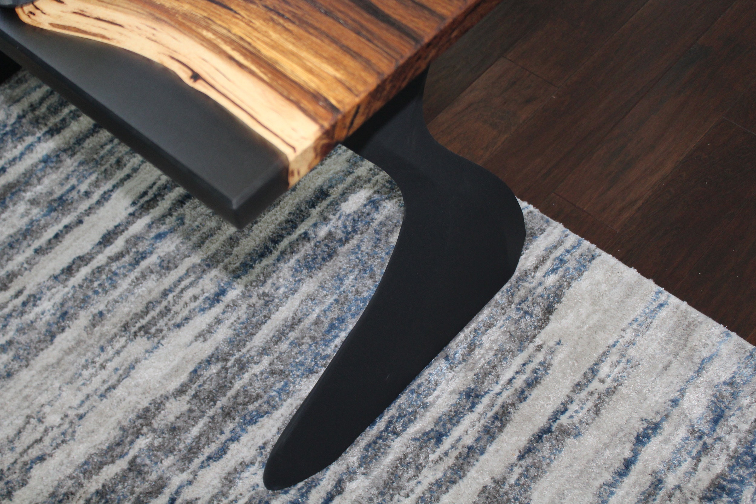 Epoxy Desk Custom Desk Dining Room Table Live Edge Table - Etsy