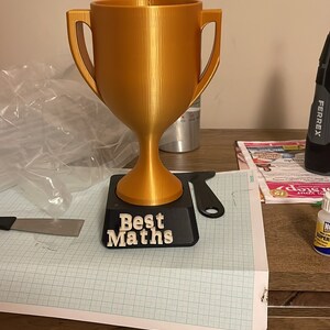 3D Printed Trophy for Any Occasion - Etsy