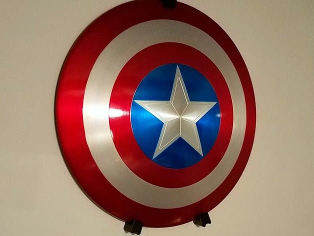 Captain America Shield Wall Mount High Durability ABS - Etsy