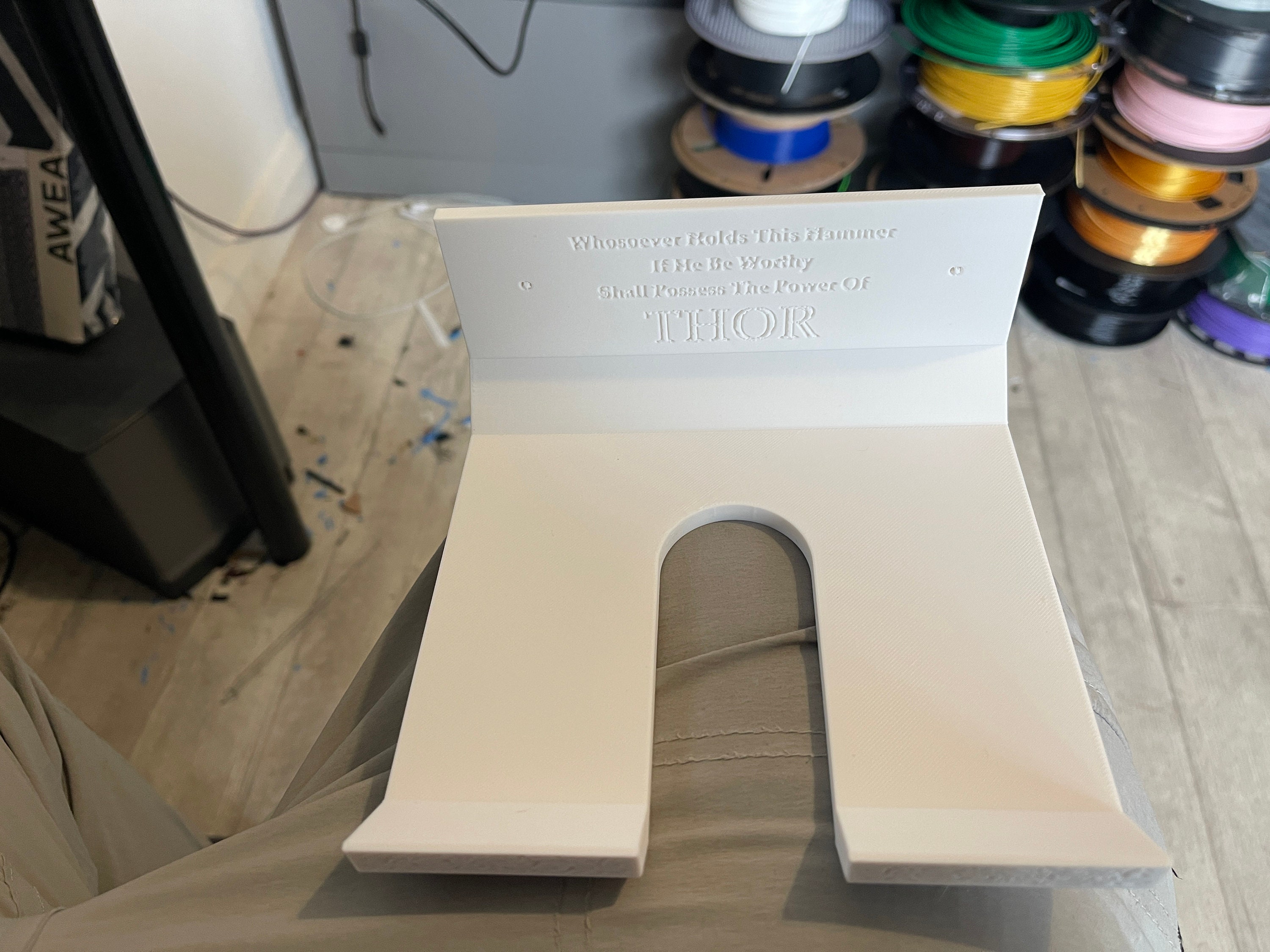 Thor Hammer Wall Mounting Bracket - Etsy