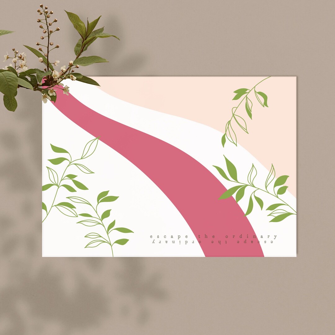 Escape the ORDINARY Printable Wall Art, Instant Download DIGITAL Print ...