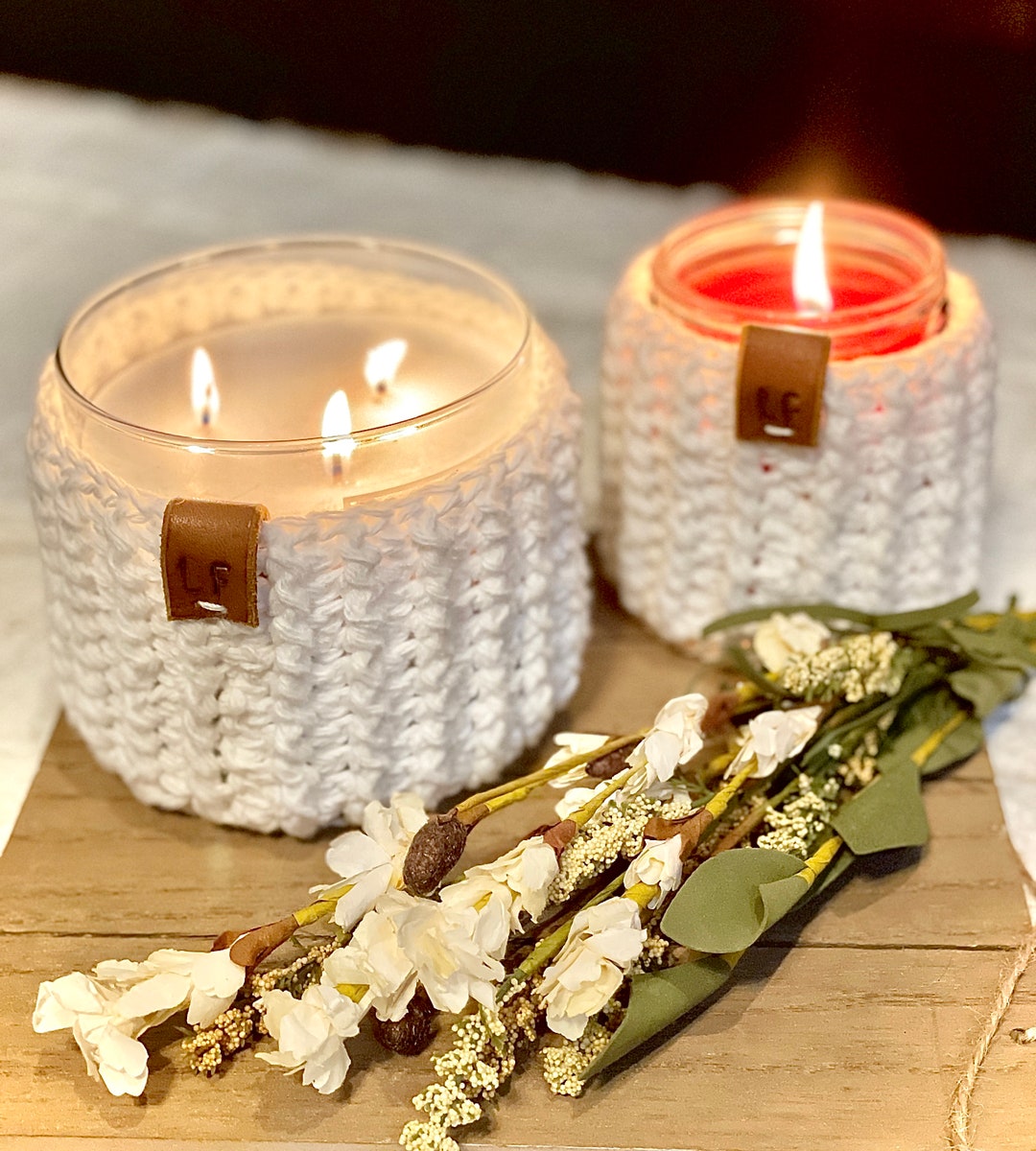 Candle Cozy - Etsy