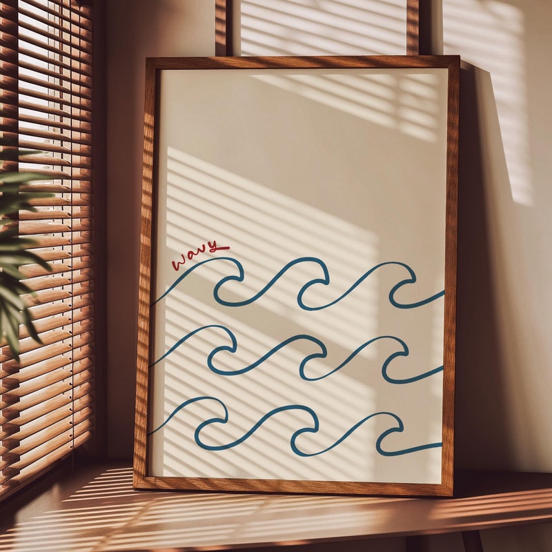 Japan Surfing Poster - Etsy UK