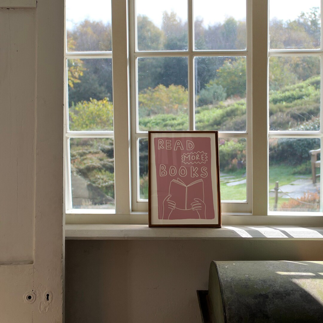 Read More Books Art Print Bookish Poster Bookish Wall Art Poster ...