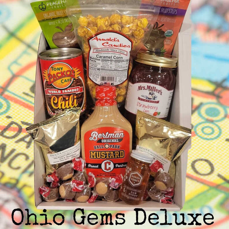 Ohio Gift Box, Gift Basket, Ohio State Gift Box, Birthday, Holiday ...