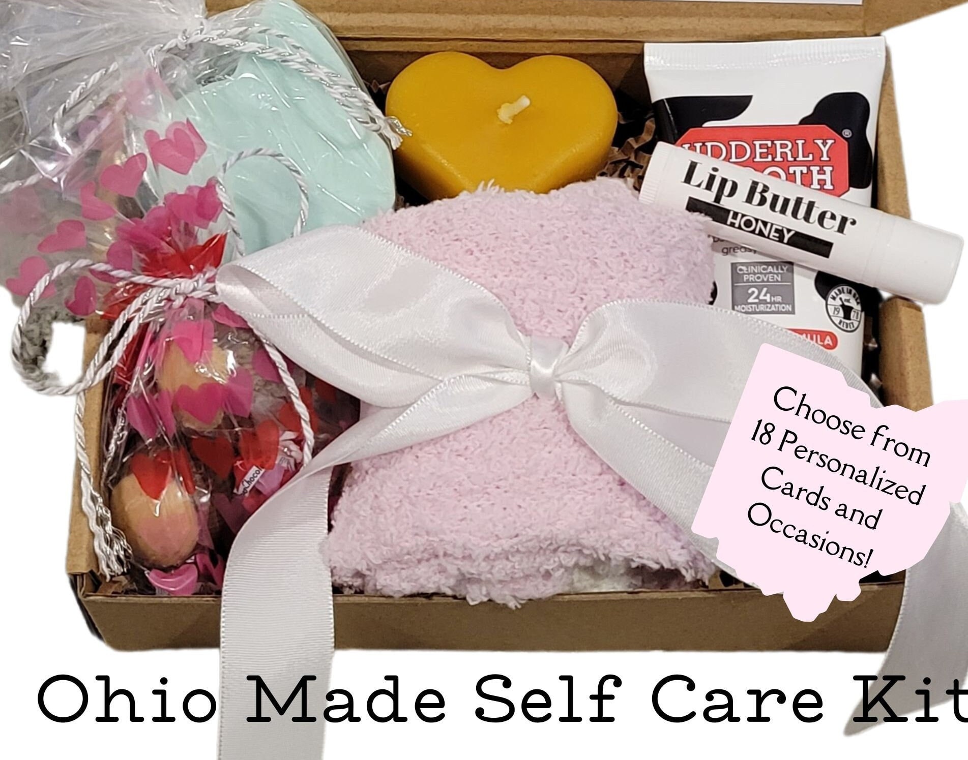 Ohio Hygge Gift Box, Ohio Made, Self Care, Ohio Foods, Spa, Ohio State ...