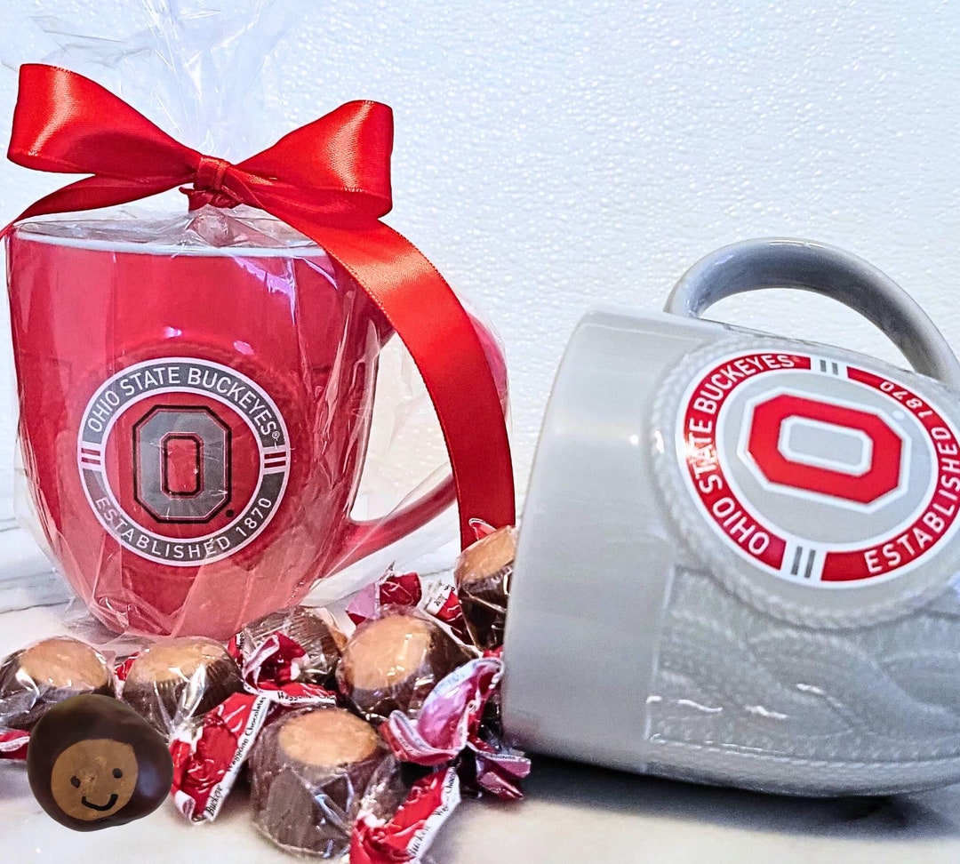 Ohio State Gift Basket, Ohio State Mug With Candy Buckeyes and OSU K ...
