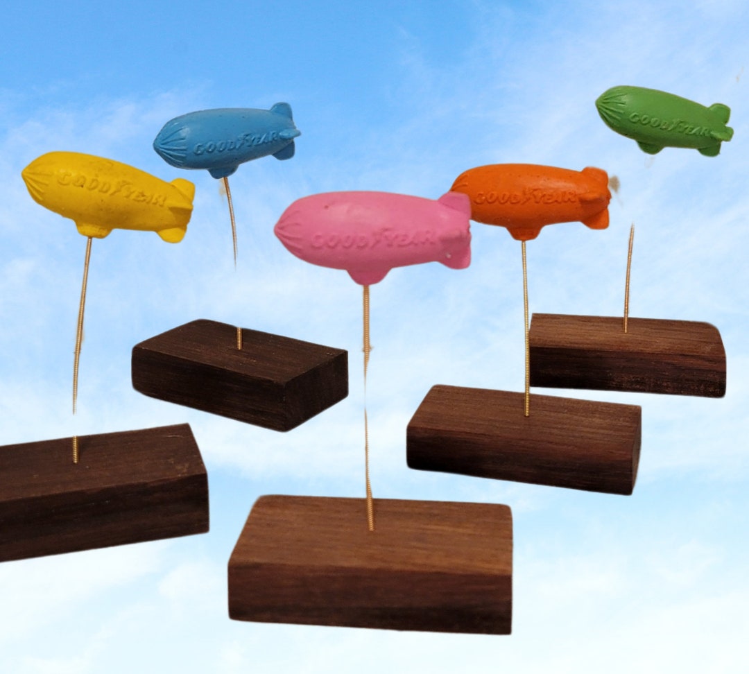 Akron Goodyear Blimp Gift, Akron Souvenir Blimp Bobbers, Vintage ...