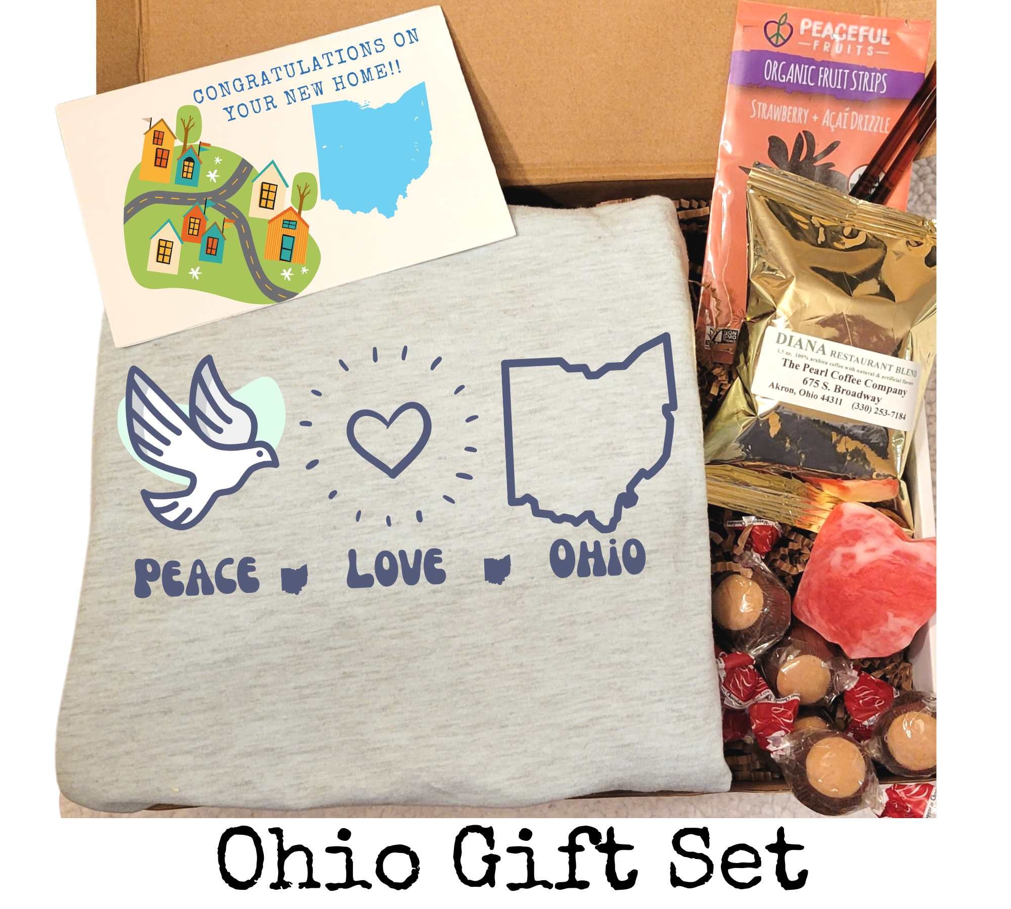 Ohio Gift Box, Gift Basket, Ohio State Gift Box, Birthday, Holiday ...