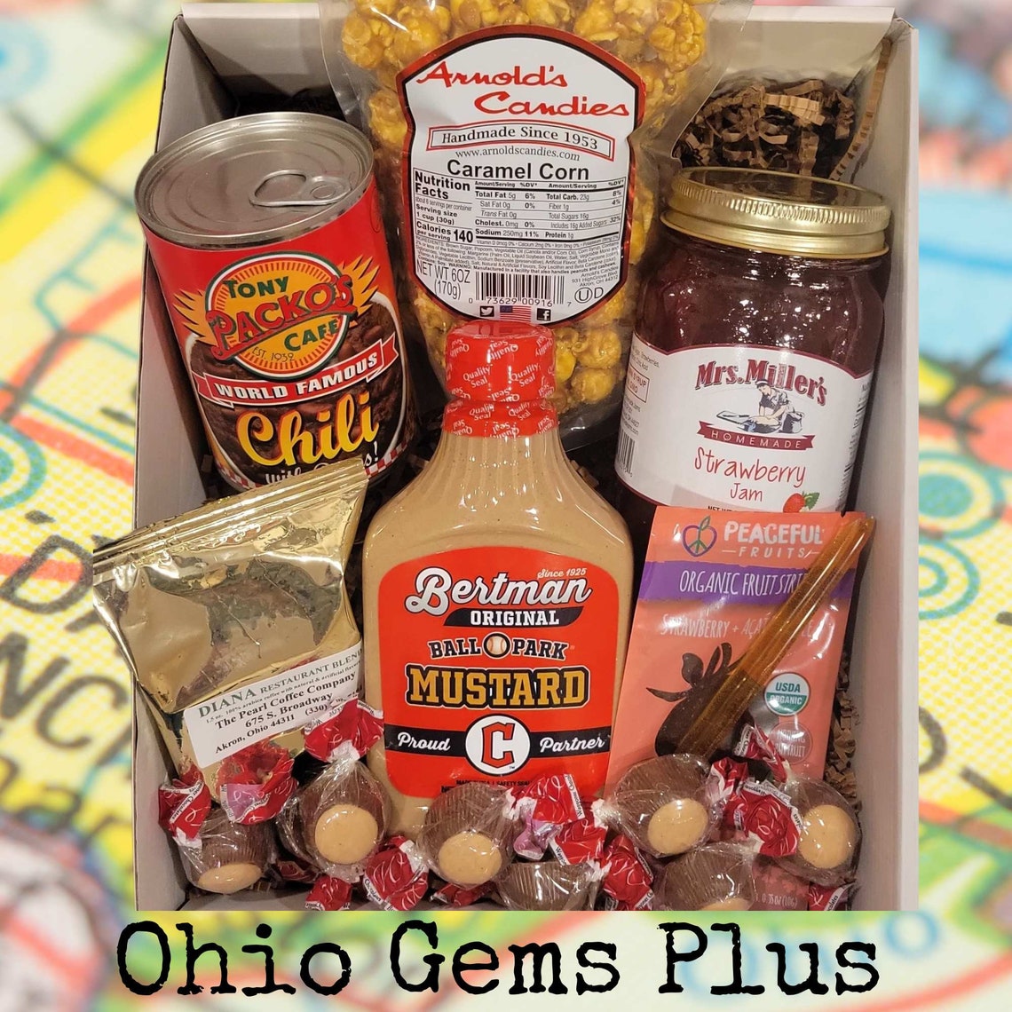 Ohio Gift Box, Gift Basket, Ohio State Gift Box, Birthday, Holiday ...