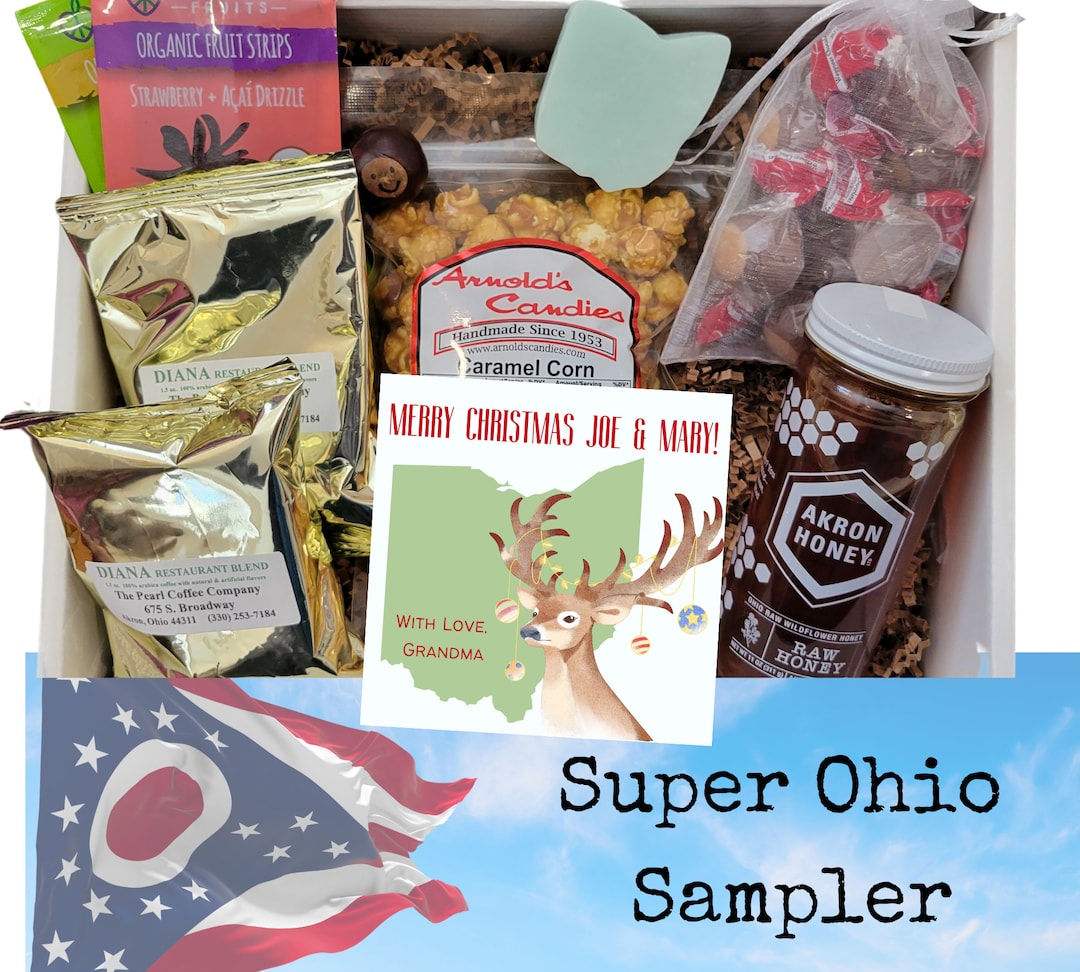 Ohio Gift Box Gift Basket Ohio State Gift Box Birthday - Etsy