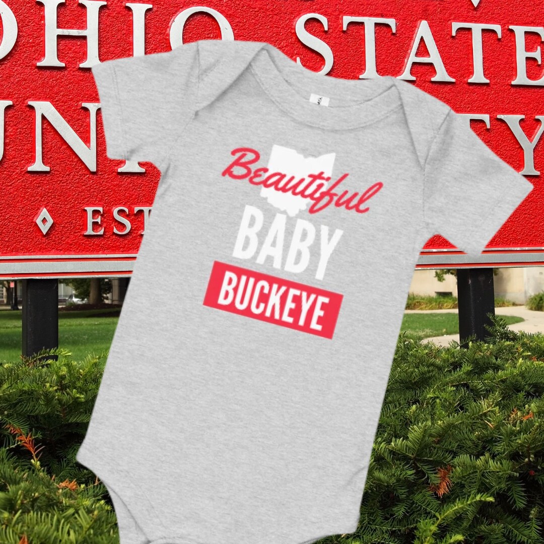 Ohio State Baby Gift, Ohio State Buckeyes Baby Clothes, Ohio State Baby ...