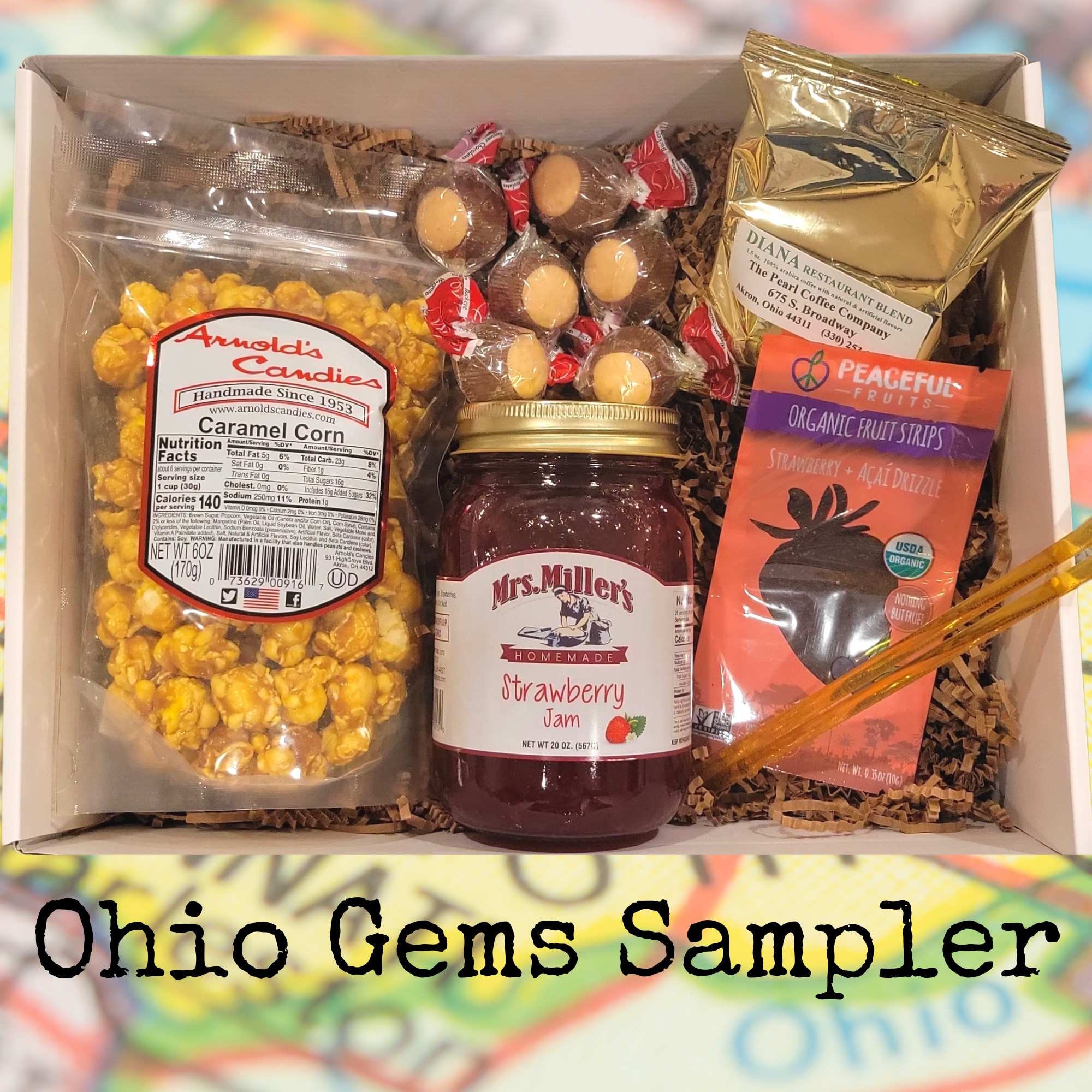 Ohio Gift Box, Gift Basket, Ohio State Gift Box, Birthday, Holiday ...