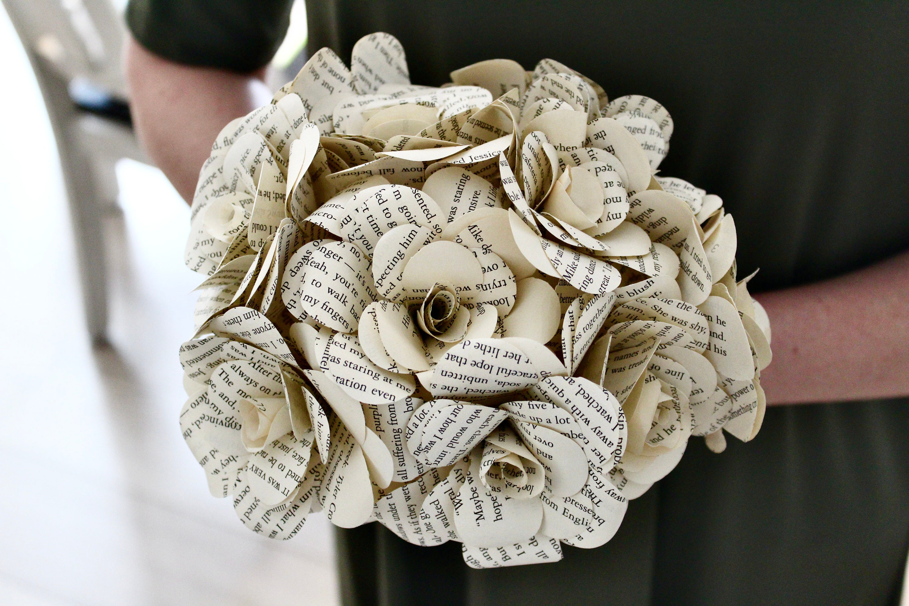 Book Paper Flowers - Etsy