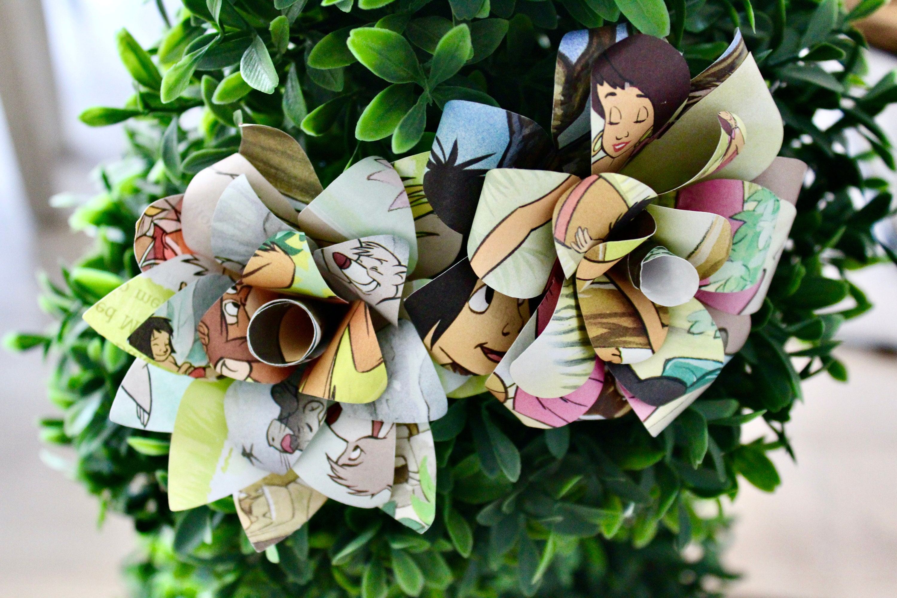 Disney Jungle Book Paper Flower - Etsy
