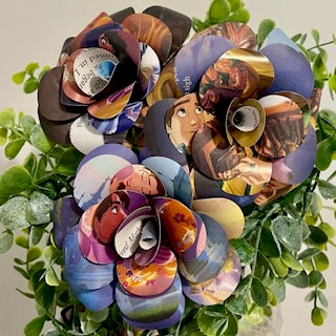 Disney Tangled rapunzel Paper Flower - Etsy