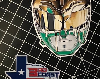 Green Ranger Helmet - Etsy