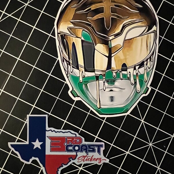 Power Rangers Green Ranger Helmet - Etsy