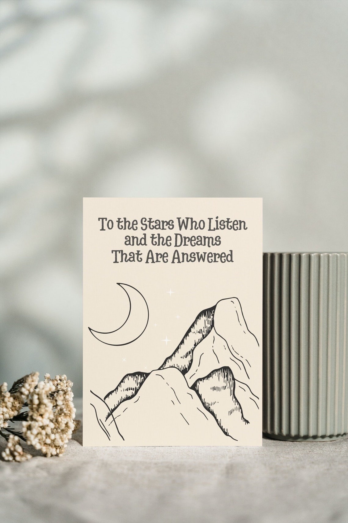 ACOTAR Quote Printable Valentine, A Court of Thorns and Roses ...