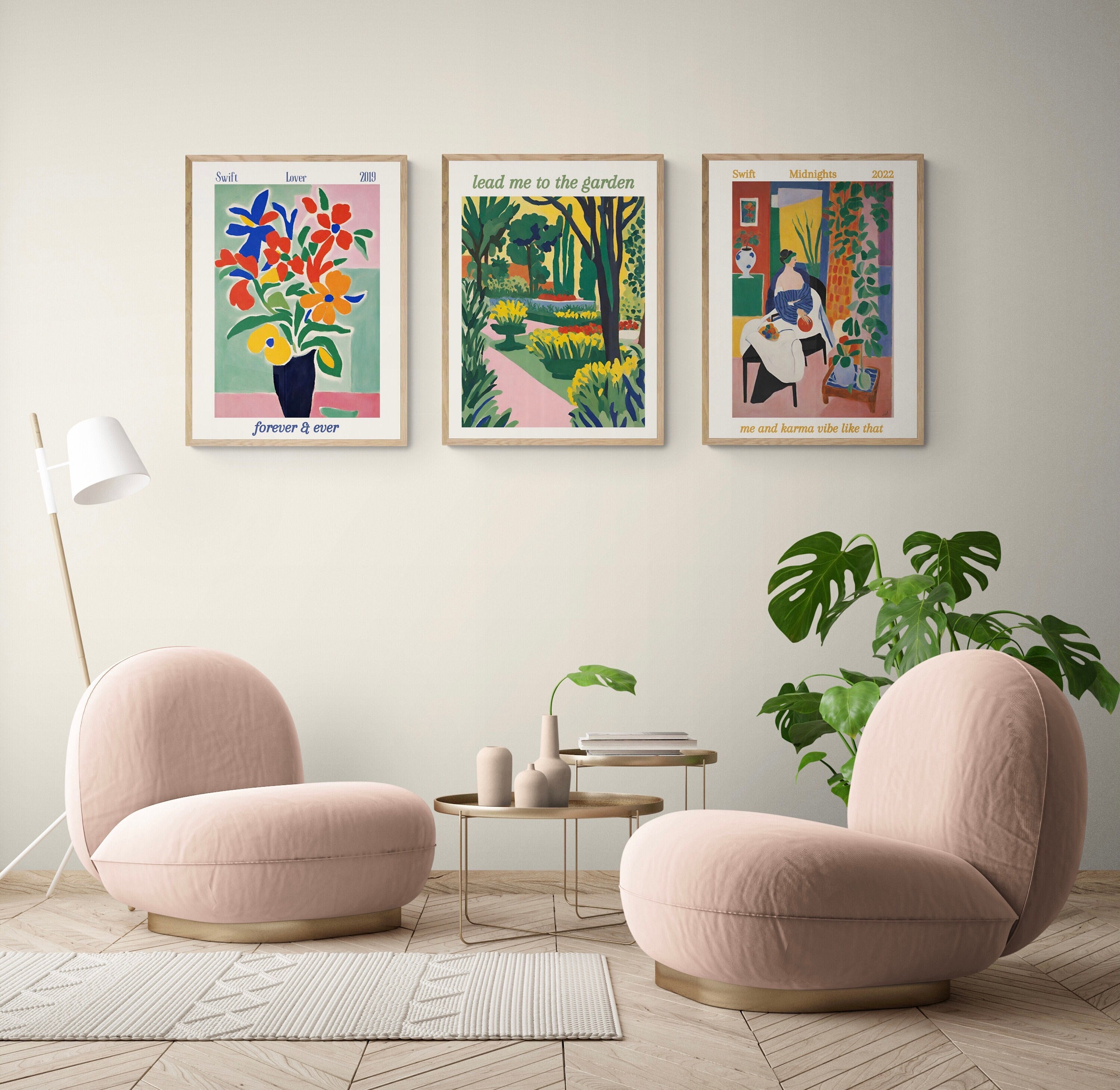 Taylor Swift Gallery Wall Art Set of 3 Taylor Swiftie Prints - Etsy