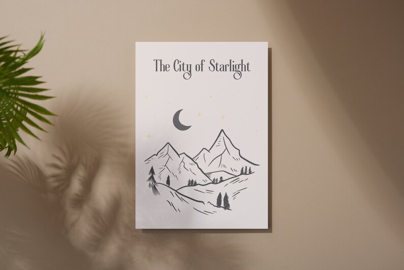 ACOTAR Velaris Valentine, Printable Valentines Day Card, Book Lover ...