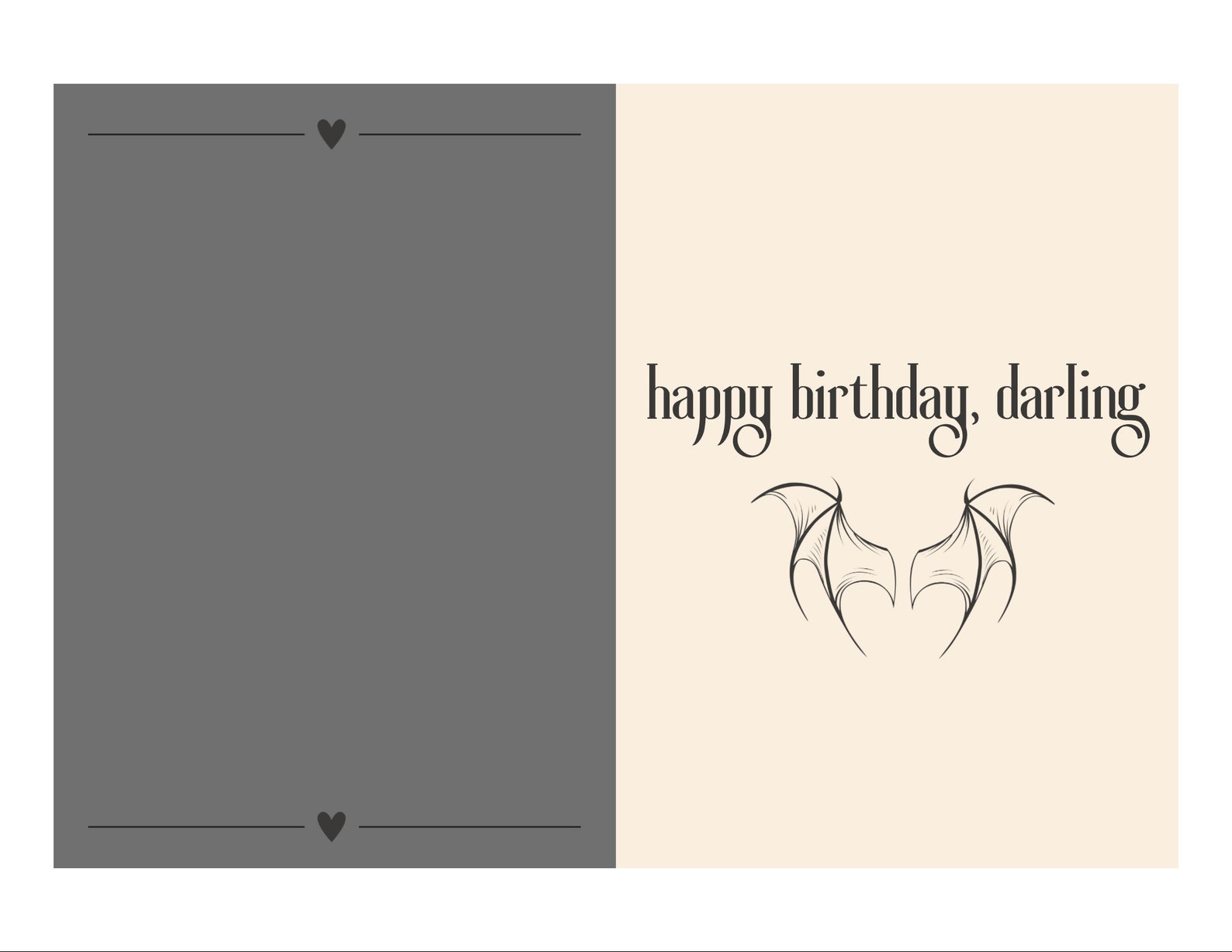 ACOTAR Birthday Card, A Court of Thorns and Roses Card, Printable ...
