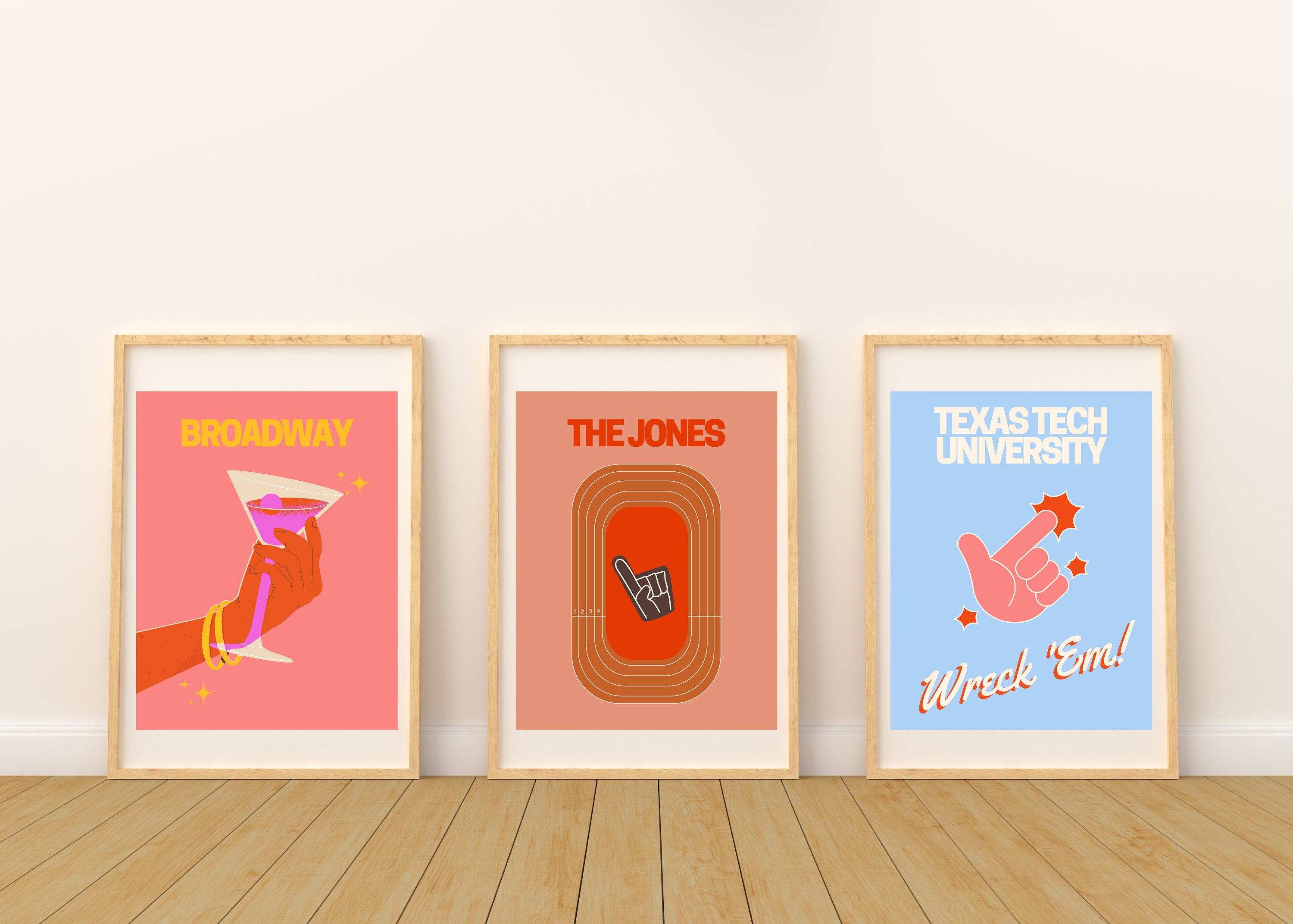 Texas Tech, Preppy Tech Digital Prints, College Prints, Preppy Prints ...