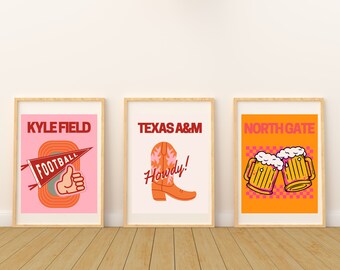 Custom Roommate Print, Preppy Digital Prints, College Prints, Preppy ...