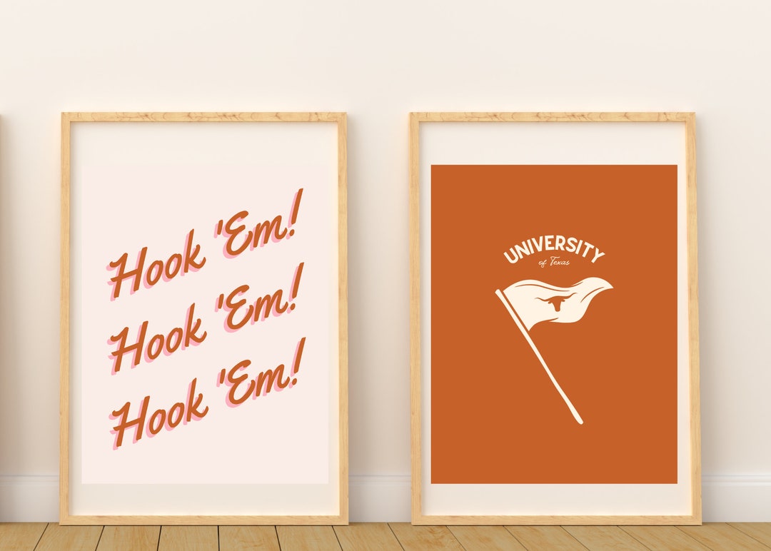 University of Texas, Preppy UT Digital Prints, College Prints, Preppy ...