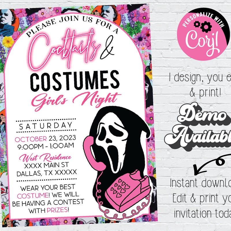 Pink Scream Costume - Etsy