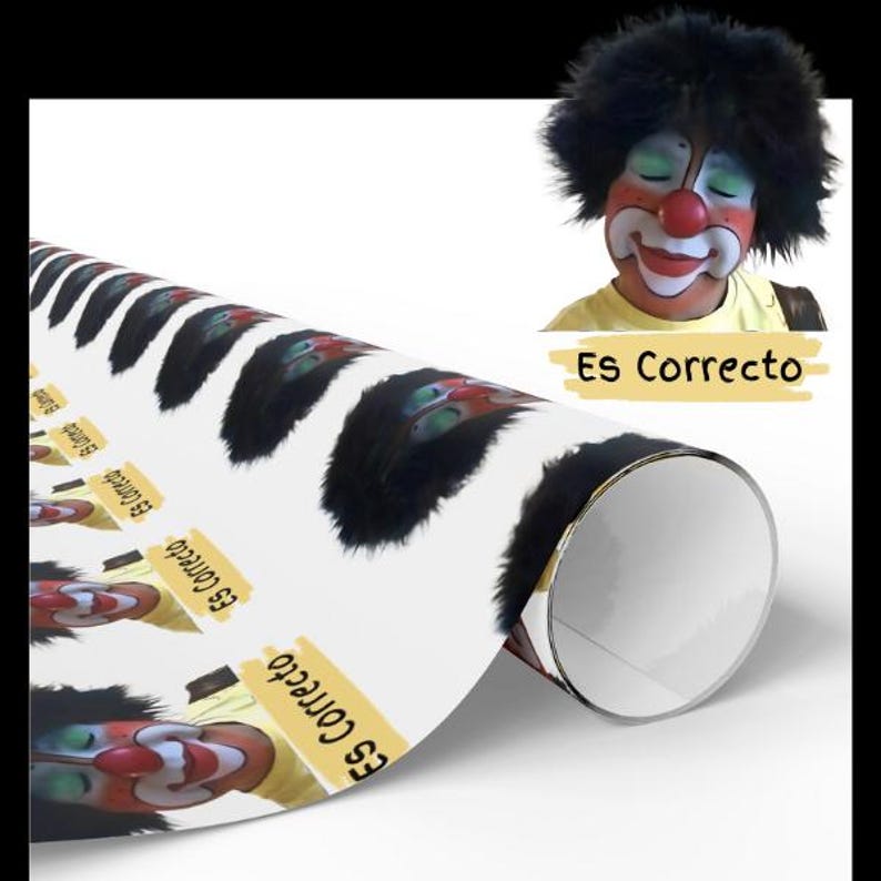 Es Correcto - Gift Wrap - Meme Wrapping Paper, Bday Gift Wrapping ...