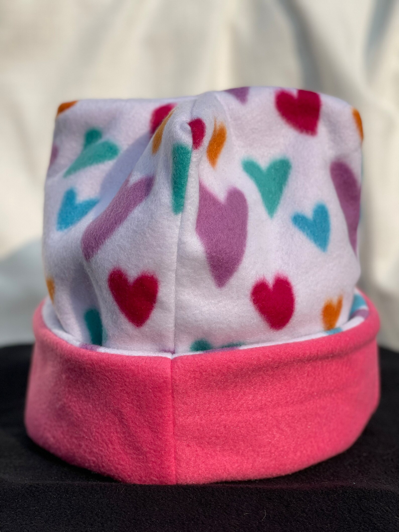 Retro Style Four Point Hat (hearts) - Etsy