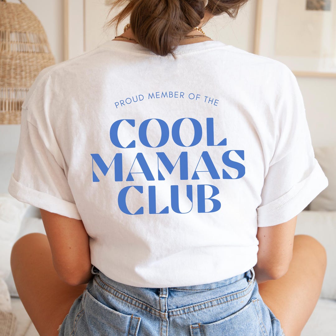 Mama Shirt Cool Mamas Club, Mama Gift, Cute Gift for Mom, Cool Mama ...