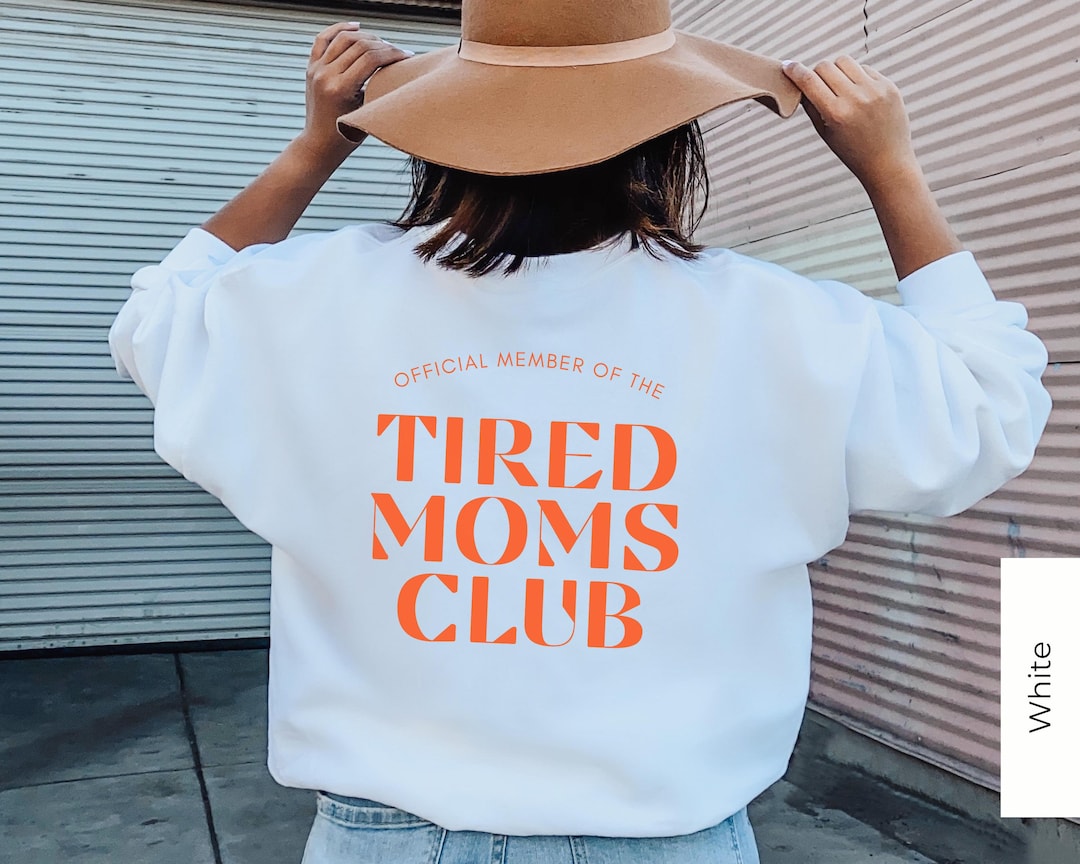Tired Moms Club, Boy Mama Sweatshirt, Boy Mama Era, First Time Mom Gift ...