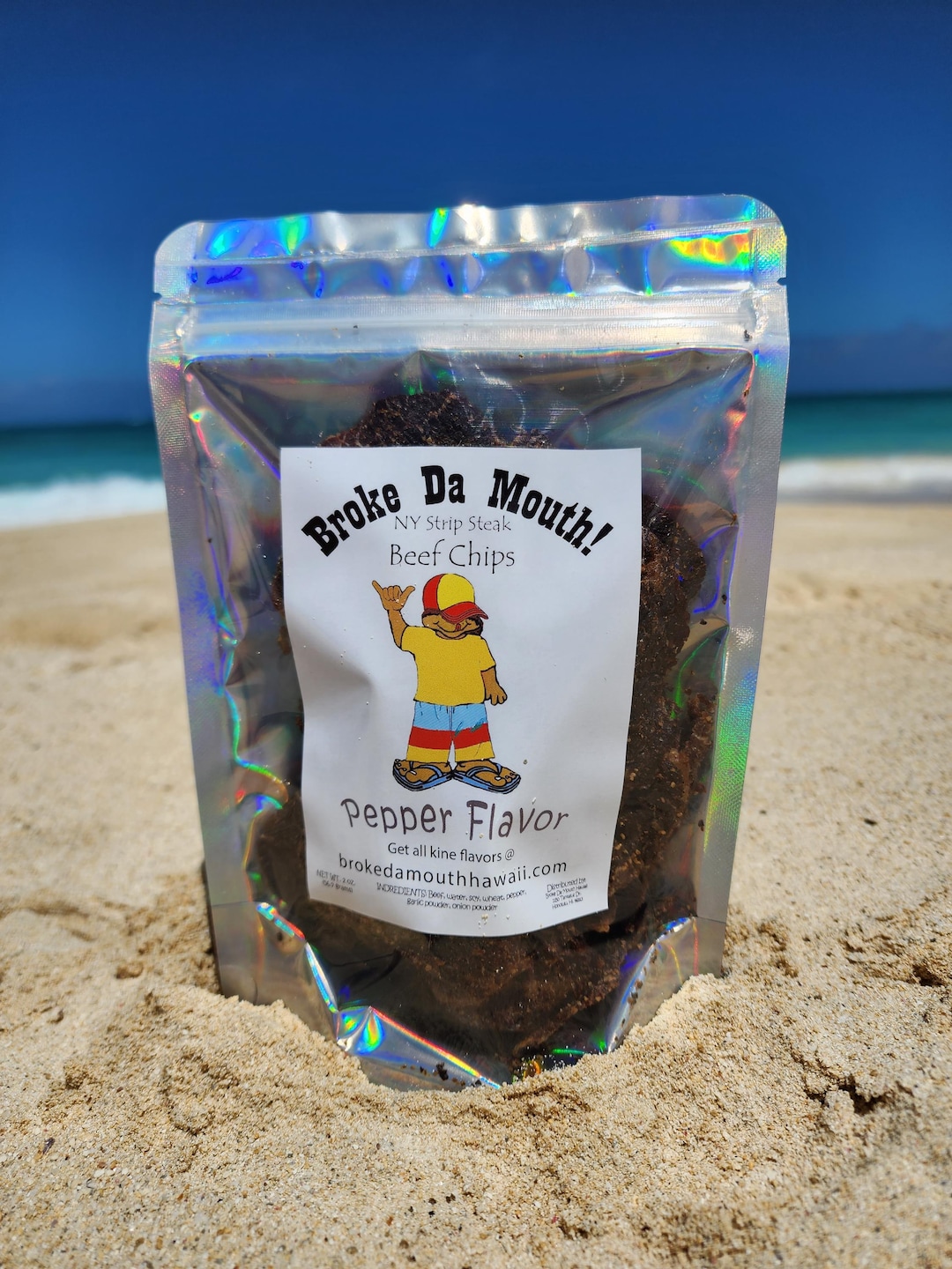 Broke Da Mouth Pepper Flavor. Thin and Crispy. Eats Like a Potato Chip ...