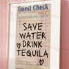 Chef Was Cute Guest Check Poster Trendy Wall Art Prints Kitchen Decor ...
