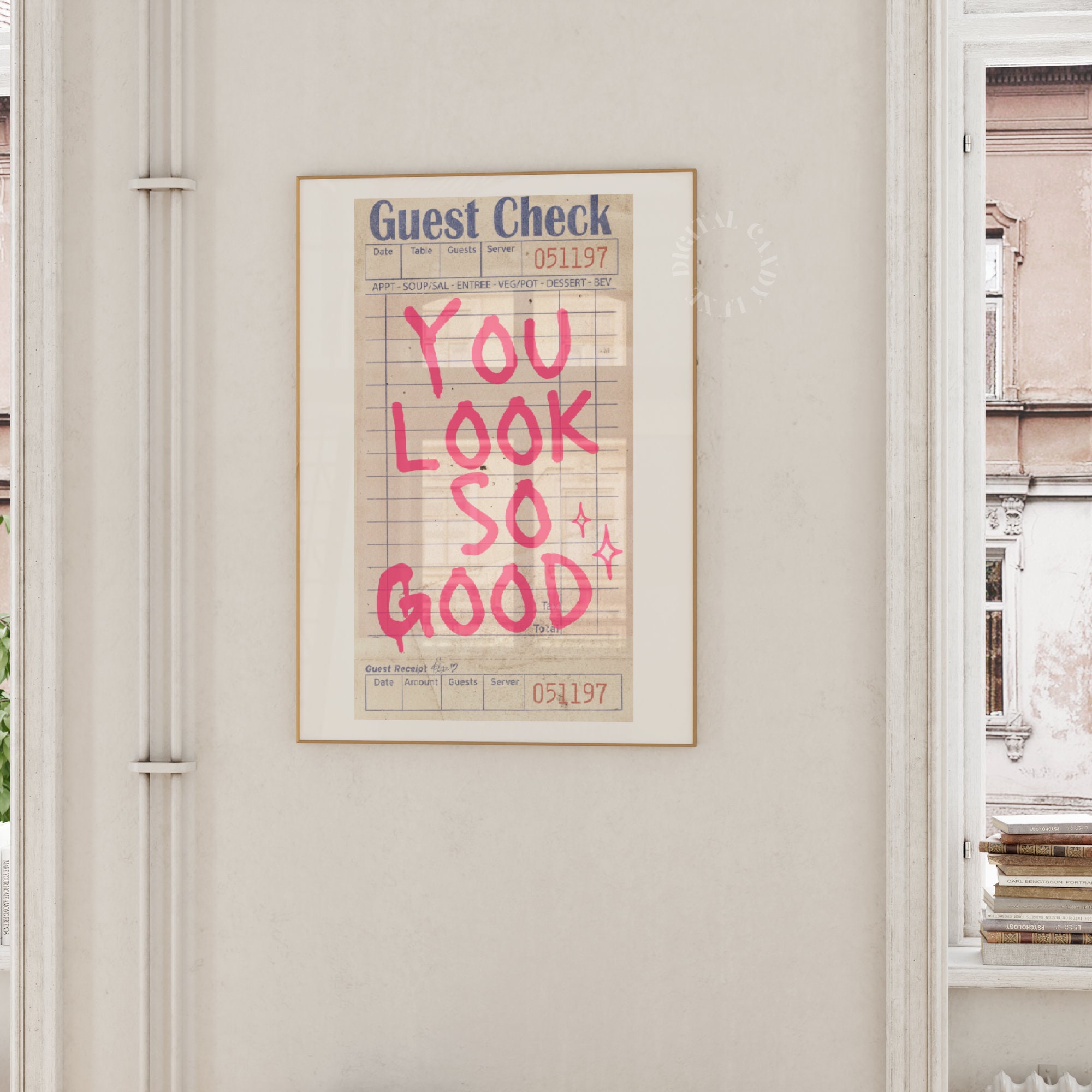 Guest Check Poster sold by CarolinMurphy | SKU 42289976 | Printerval
