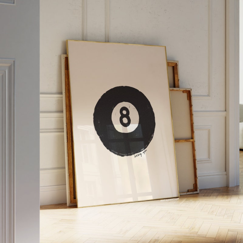 Cheetah 8 Ball - Etsy